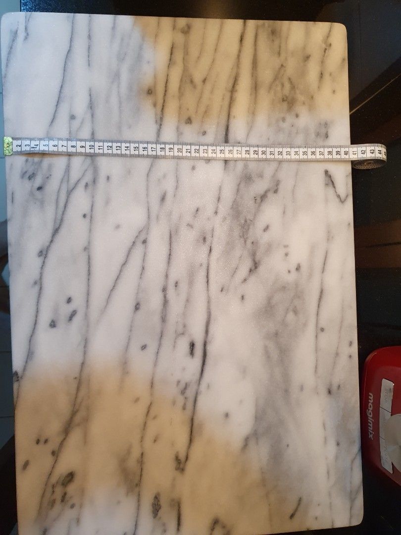 French Marble Pastry Slab, Furniture & Home Living, Kitchenware ...