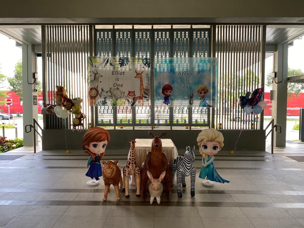 Frozen Standee: Elsa and Anna, Hobbies & Toys, Stationery & Craft ...