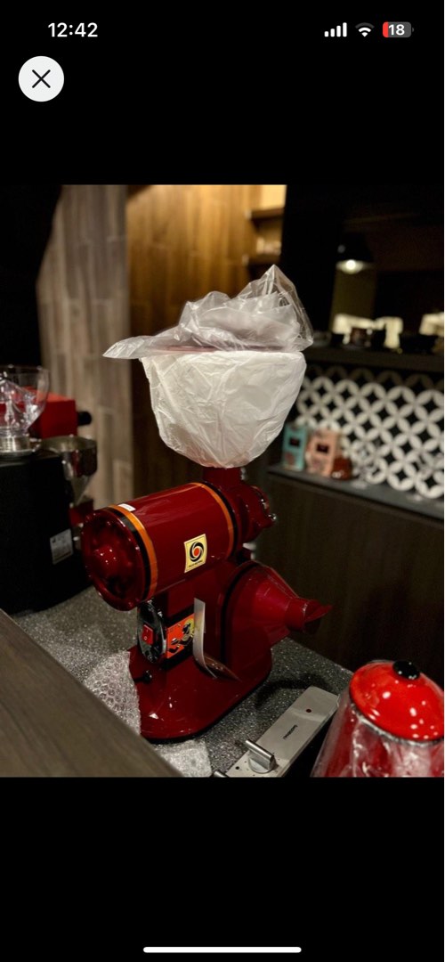 Fuji Royal R440 Coffee Shop Mill Grinder, TV & Home Appliances, Kitchen ...