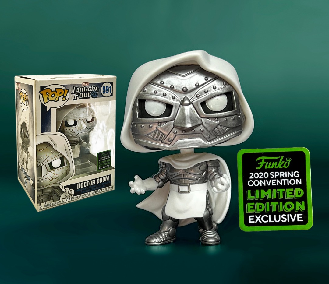 Funko Pop Doctor Doom (Limited Edition), Hobbies & Toys, Memorabilia ...