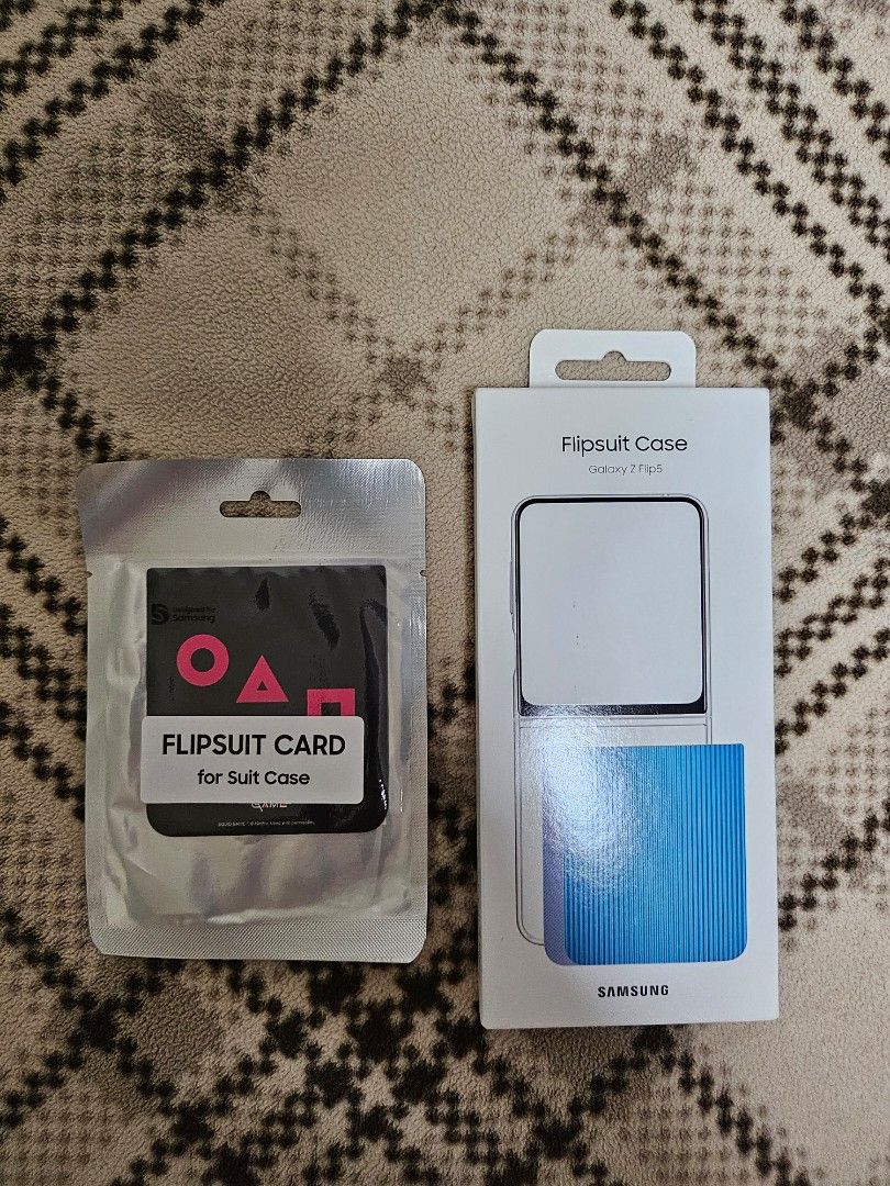 Galaxy Z Flip 5 Flipsuit Case & Netflix Flipsuit NFC Card, Mobile ...