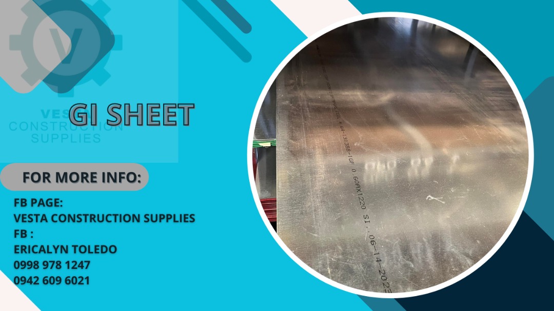 GI SHEET, Commercial & Industrial, Construction & Building Materials on ...
