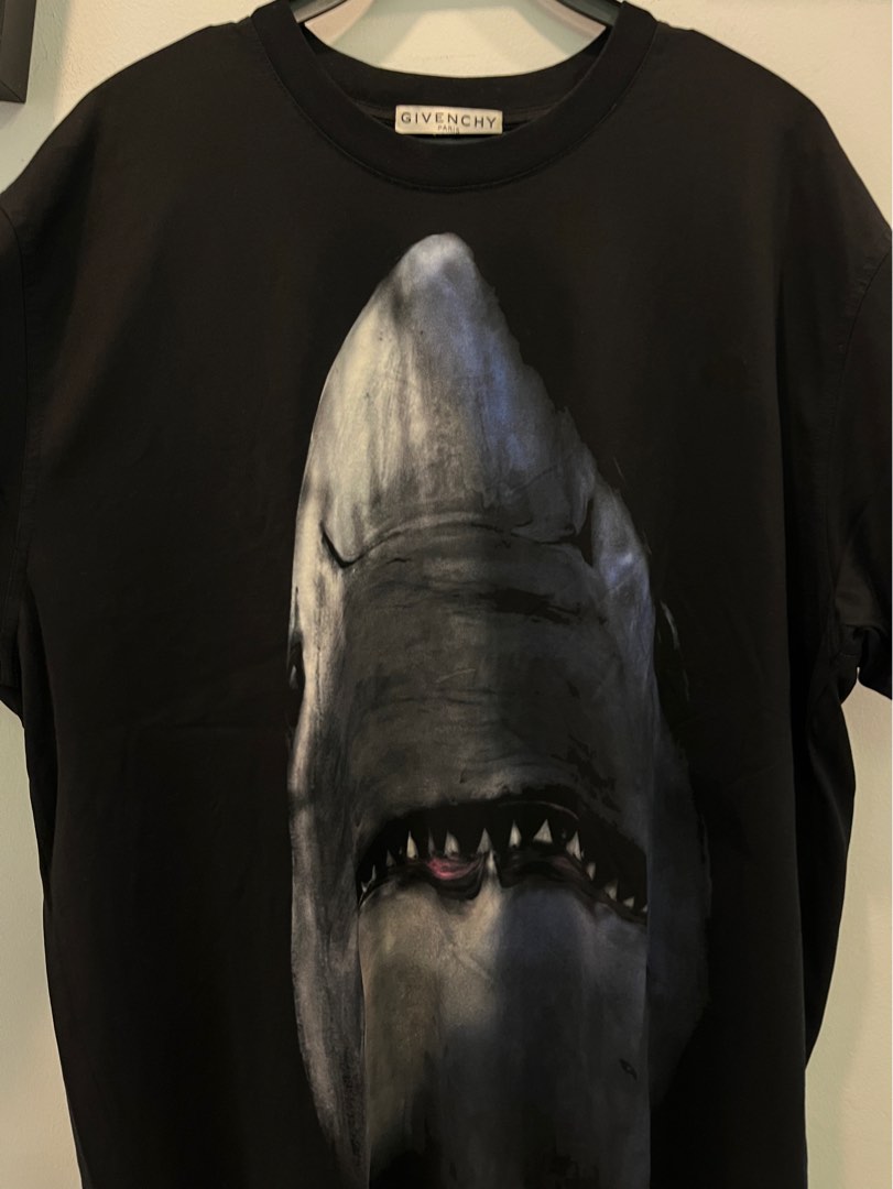 Givenchy shark tshirt, Men's Fashion, Tops & Sets, Tshirts & Polo Shirts on Carousell