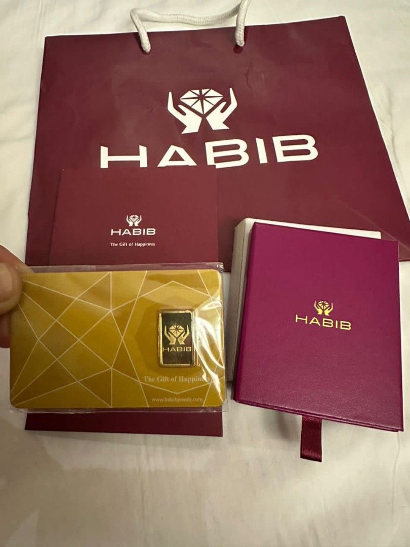 Gold bar Habib 2.5g, Hobbies & Toys, Collectibles & Memorabilia ...
