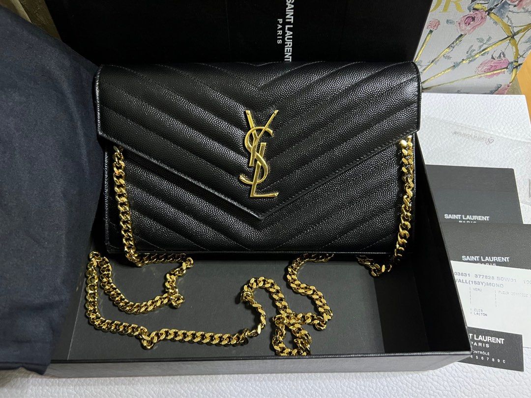 Guaranteed authentic YSL MEDIUM WOC on Carousell