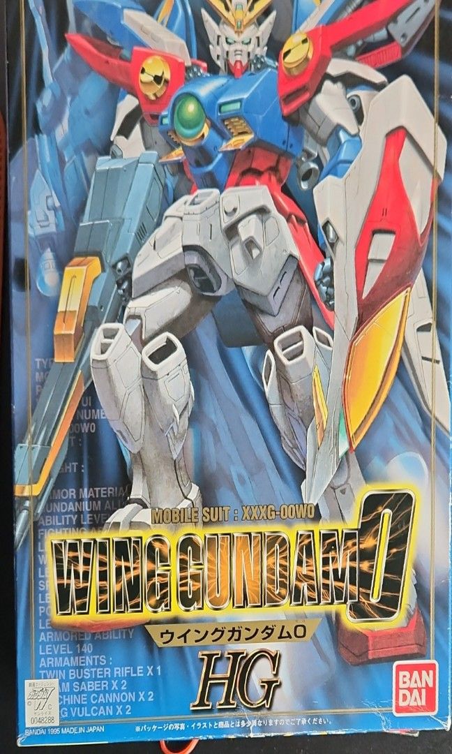 Gundam wing Zero HG 1:100, Hobbies & Toys, Toys & Games on Carousell
