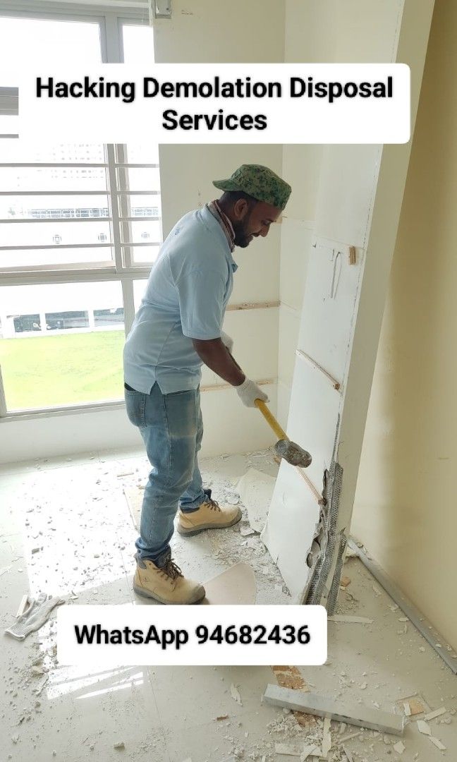 Hacking & Demolition /HDB Hacking Service/HDB Hacking Permit/Bring up ...
