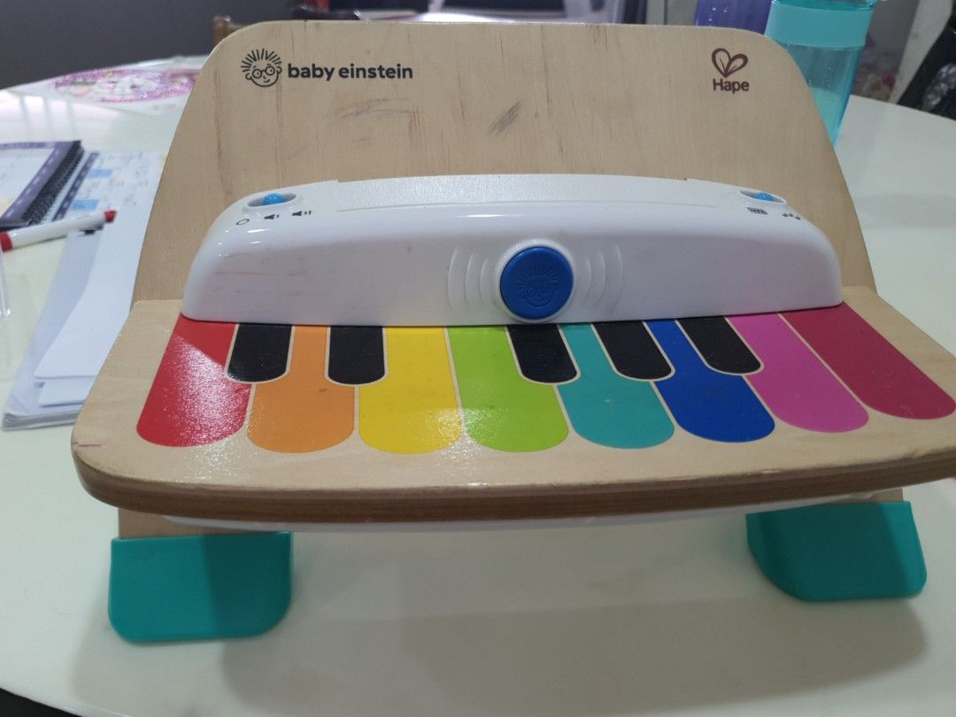 Hape baby einstein piano, Babies & Kids, Infant Playtime on Carousell