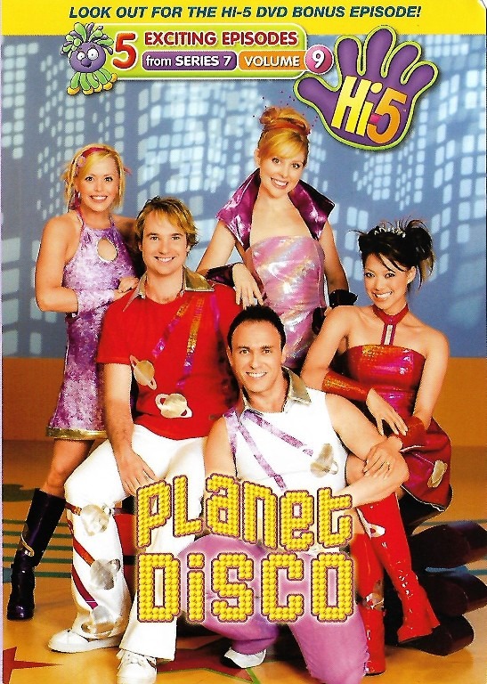 Hi-5 Disco Planet DVD 2005 Series 7 Vol.9 Australian Children TV ...