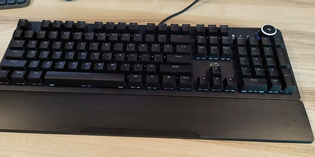 HP Mechanical Keyboard, Computers & Tech, Parts & Accessories, Computer ...
