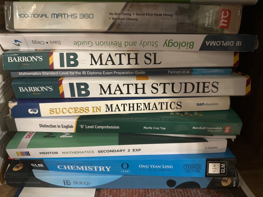IB Textbooks- IB maths, IB Bio and IGCSE textbooks, Everything Else on ...