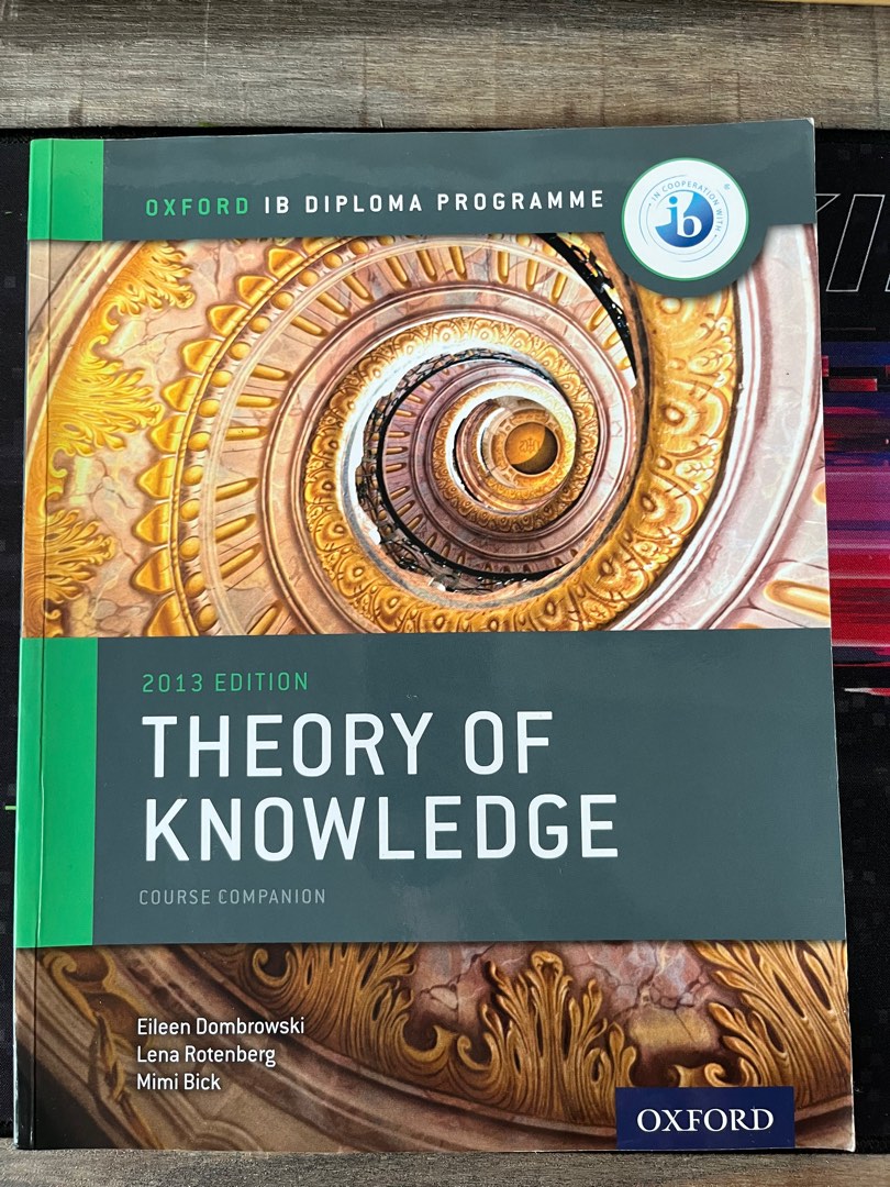 IB TOK textbook IBD theory of knowledge, Hobbies & Toys, Books ...