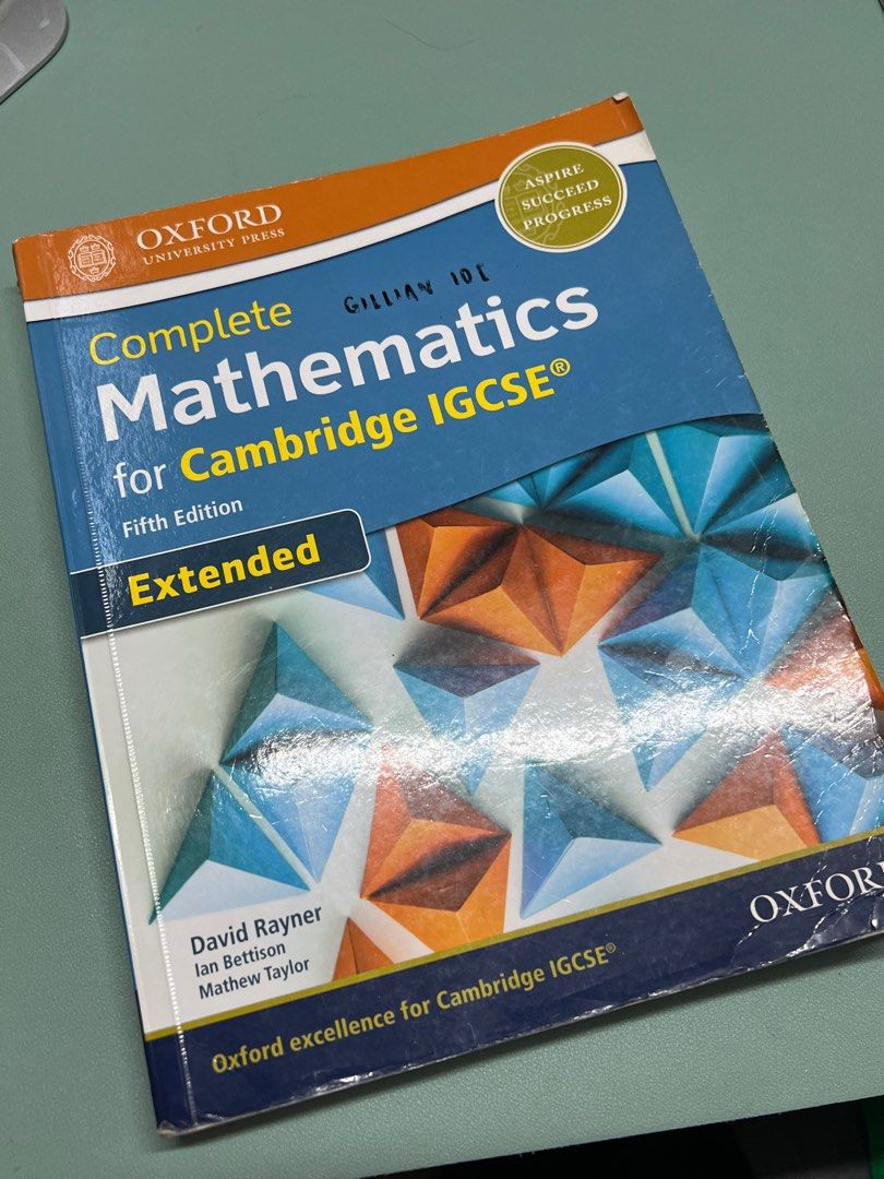 IGCSE Mathematics Coursebook, Hobbies & Toys, Books & Magazines ...