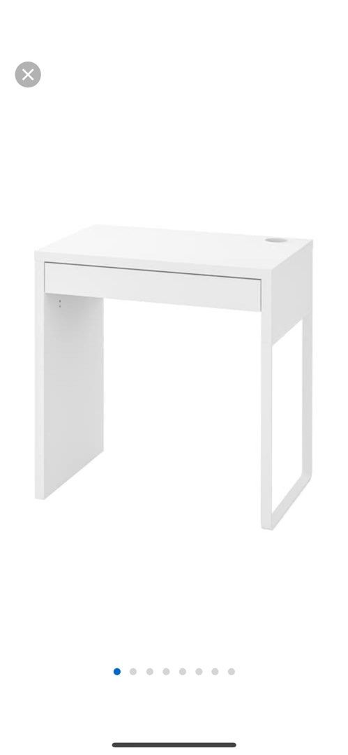 IKEA Micke Desk on Carousell