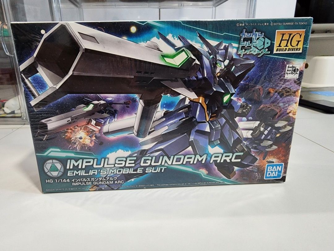 Impulse Gundam Arc Impulse Gundam Lancier HG, Hobbies & Toys, Toys & Games on Carousell