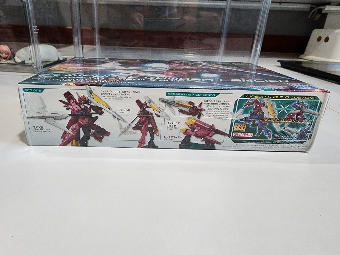 Impulse Gundam Arc Impulse Gundam Lancier HG, Hobbies & Toys, Toys & Games on Carousell