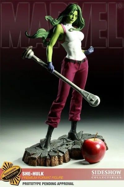 [In Stock] Sideshow OG She Hulk Premium Format Exclusive Version 1/4 ...