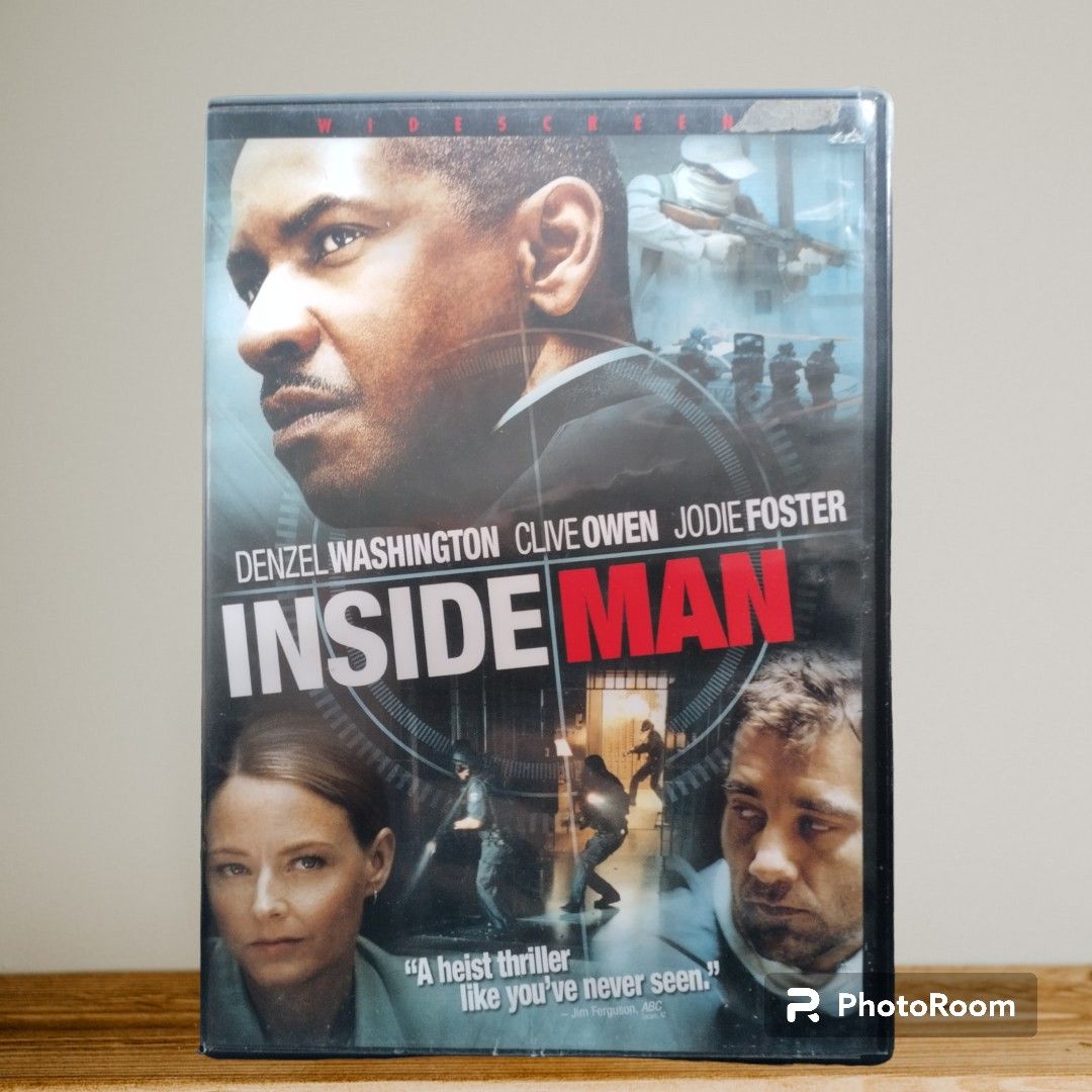 Inside Man DVD (Dir. Spike Lee) on Carousell