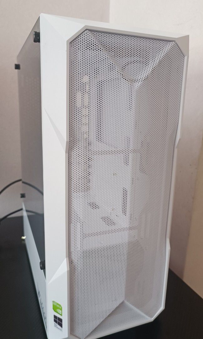 Invasion white Edition ATX Case ., Computers & Tech, Parts ...