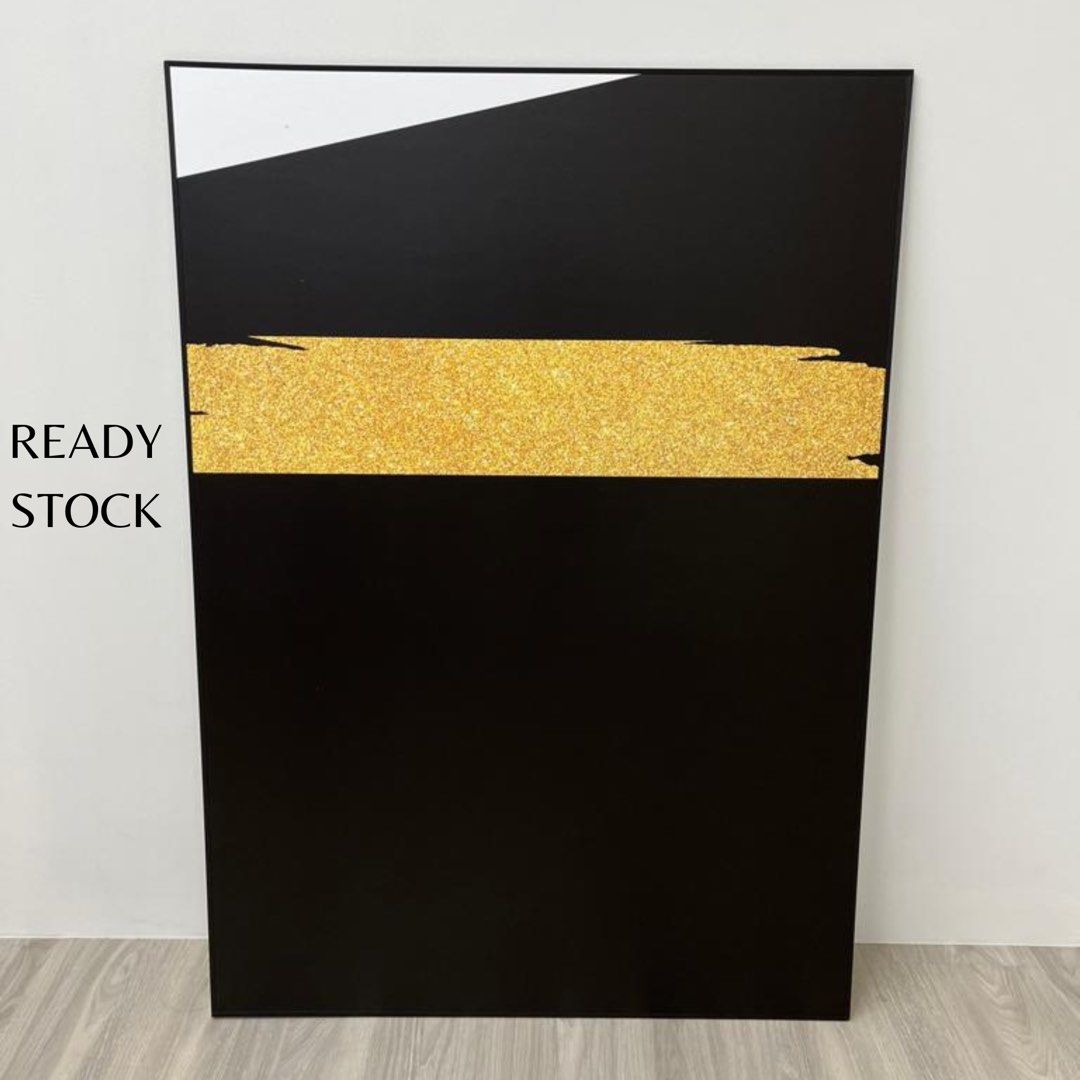 Islamic Wall Art, Ready-Stock, Modern Abstract Kaaba, Furniture & Home ...