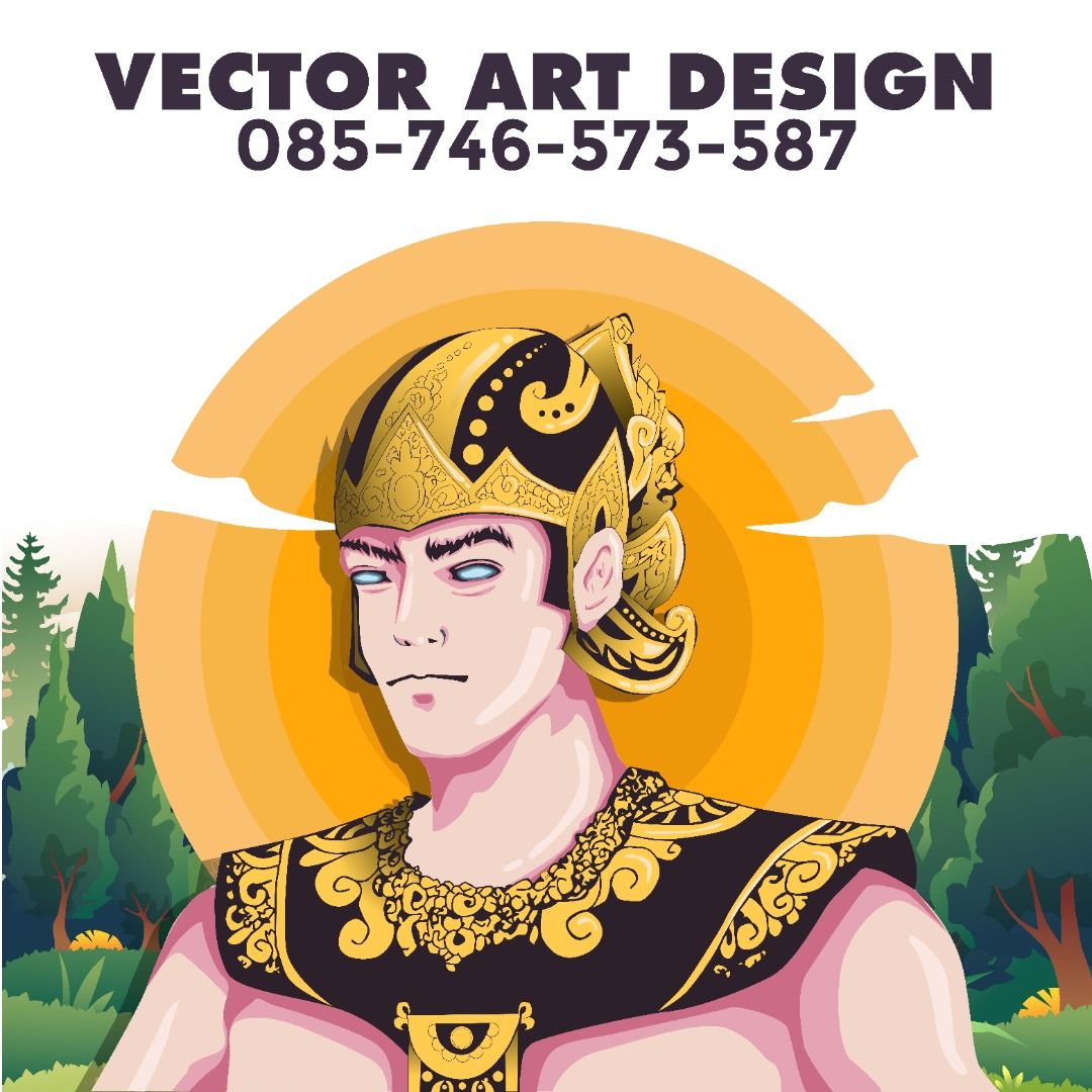 Jasa Vector Art Desain Grafis Terbaik, Hub 085-746-573-587, Desain ...