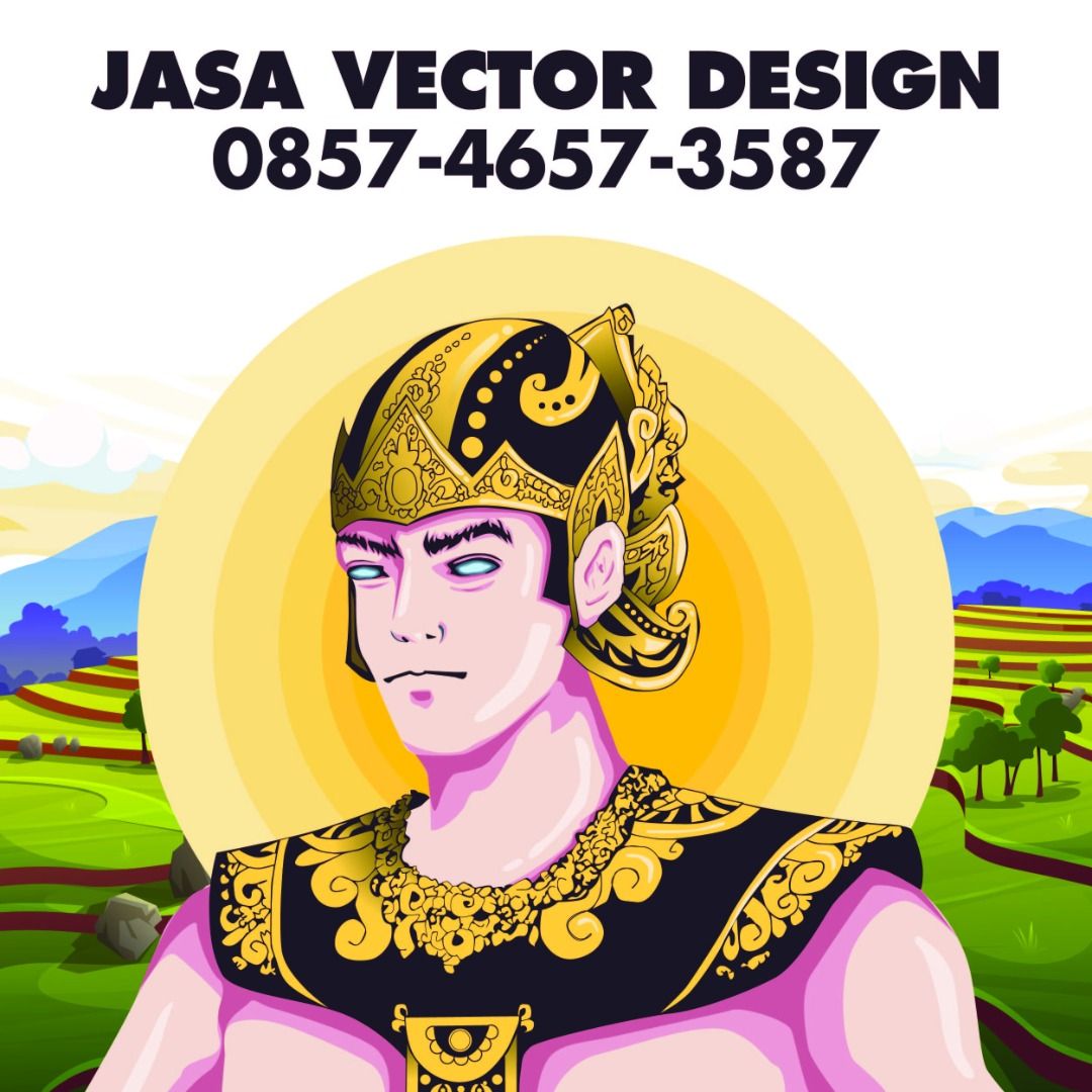 Jasa Vector Art desain grafis terbaik di indonesia, Hub 085-746-573-587 ...