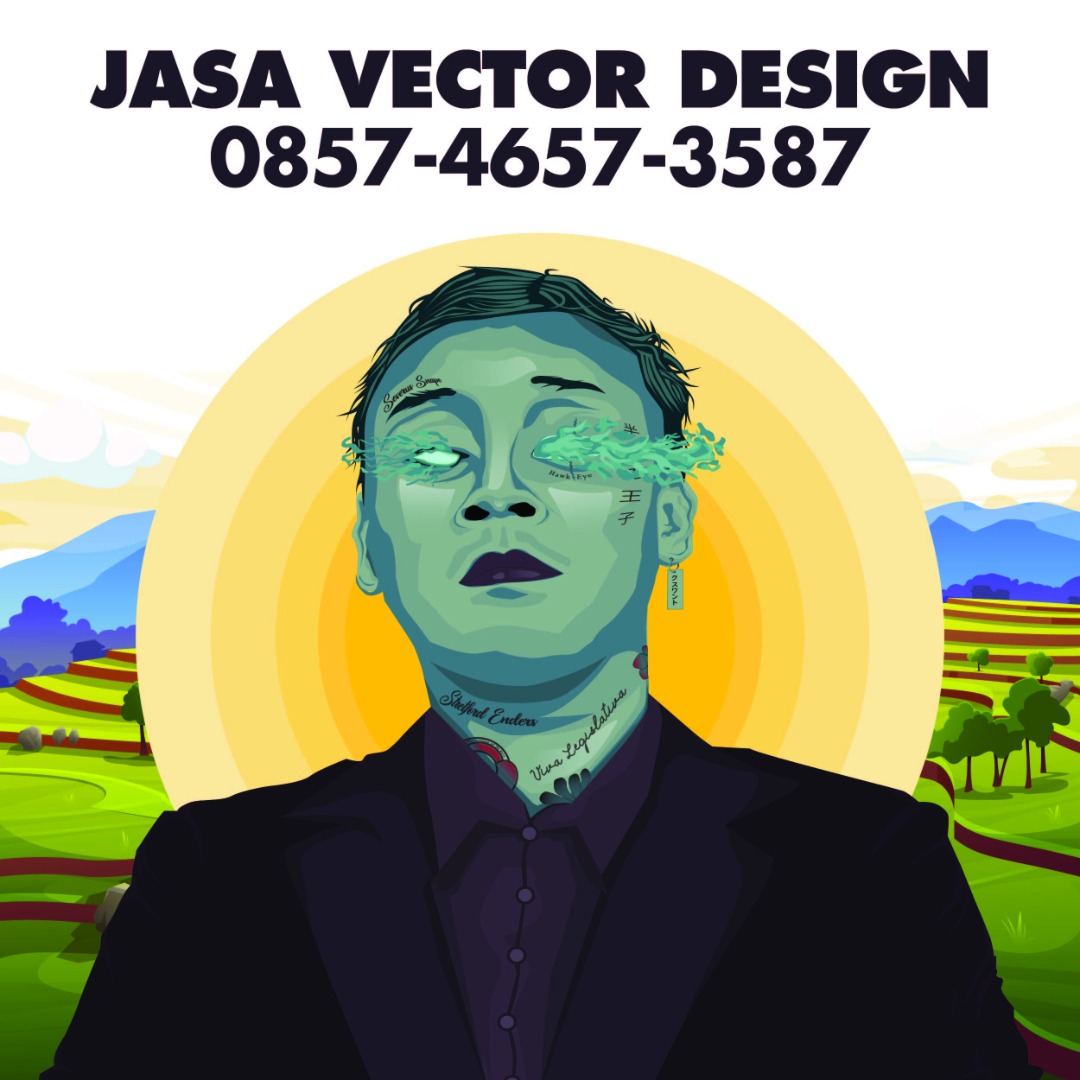 Jasa Vector Art desain grafis terbaik di indonesia, Hub 085-746-573-587 ...