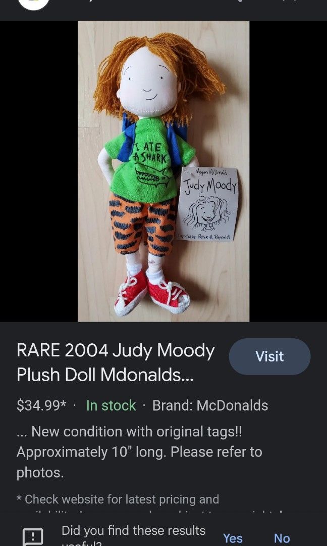 Joody Moody Doll, Hobbies & Toys, Toys & Games on Carousell