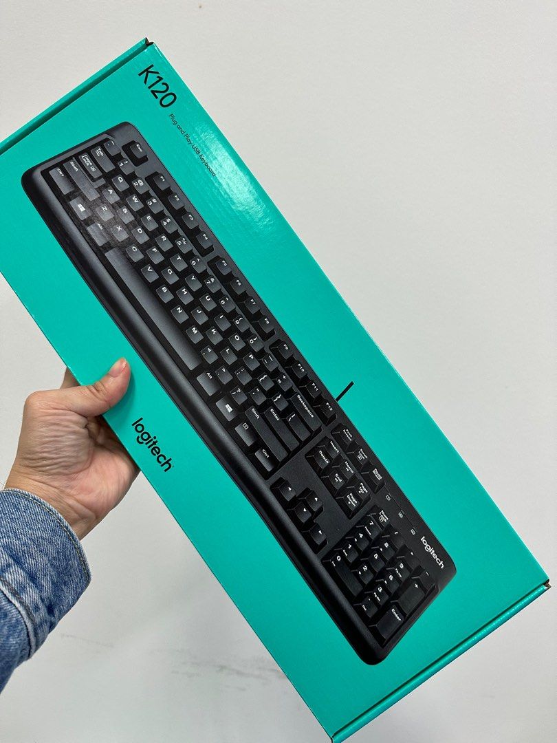 K120 Logitech USB keyboard, Computers & Tech, Parts & Accessories ...