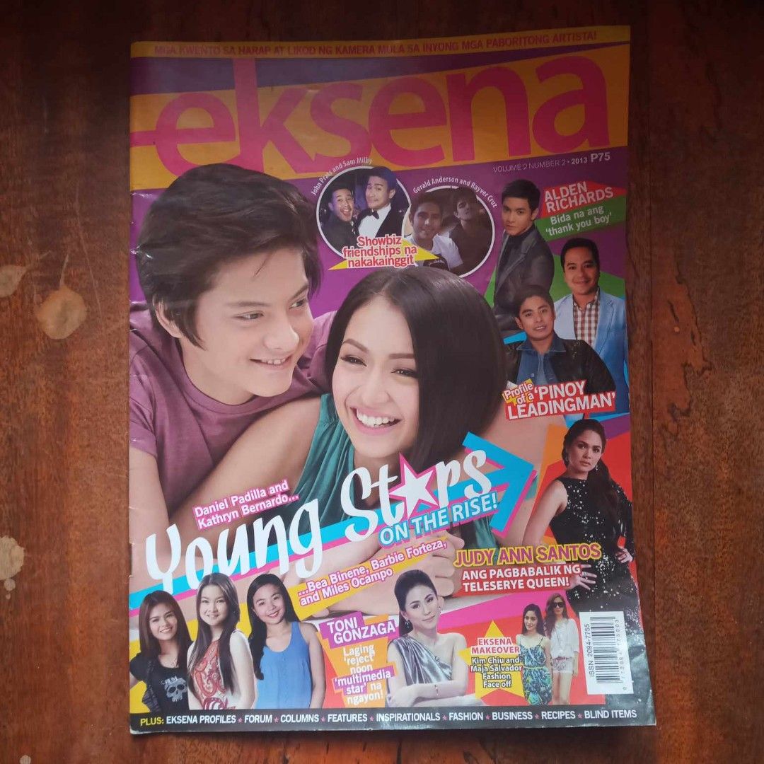 KathNiel - Eksena Magazine 2013 on Carousell