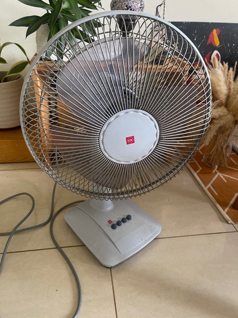 KDK Table Fan, Furniture & Home Living, Lighting & Fans, Fans on Carousell