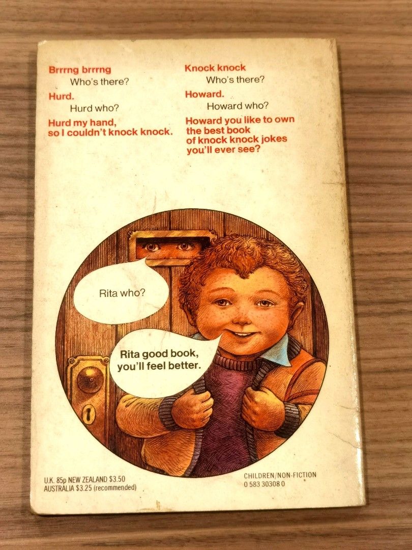 Knock Knocks Vintage Book By William Cole Illustrated By Nike Thaler ...