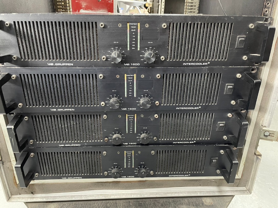 LAB 1600 後級 擴大機 原裝出清, 耳機及錄音音訊設備, 其他音響配件及設備在旋轉拍賣
