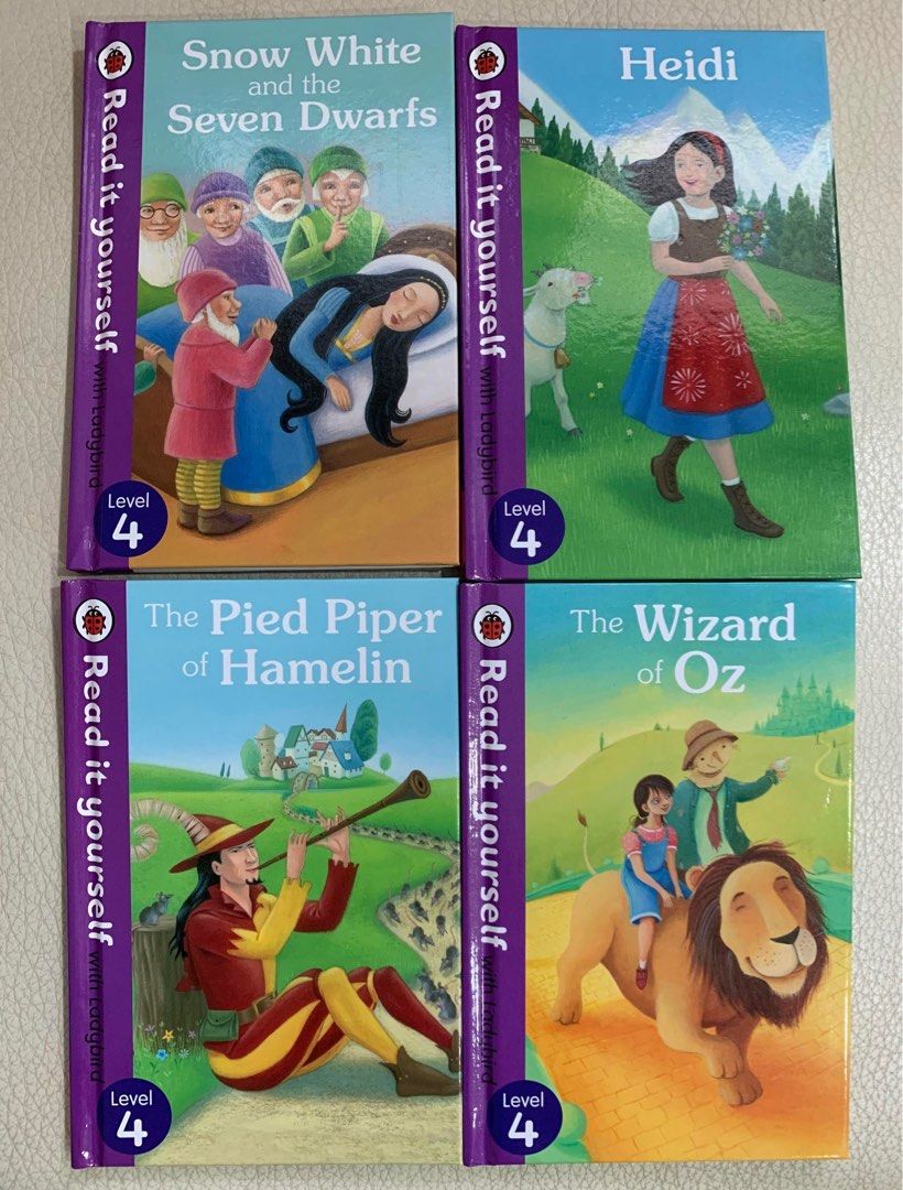 Story books Ladybird Level 4 , 興趣及遊戲, 書本 & 文具, 兒童書籍 - Carousell