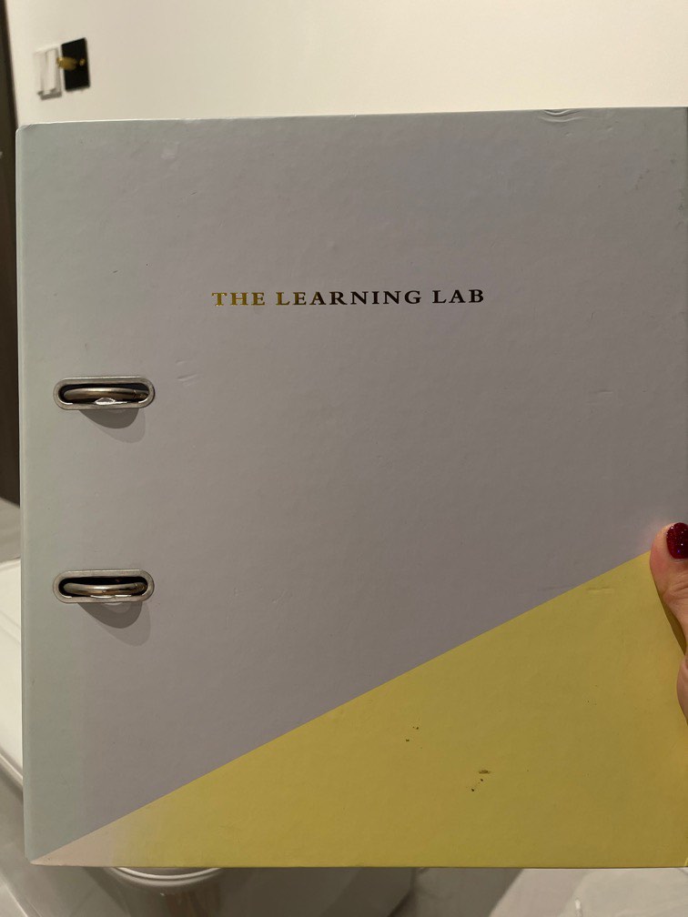 Learning Lab A4 Ring folder, Hobbies & Toys, Stationery & Craft ...