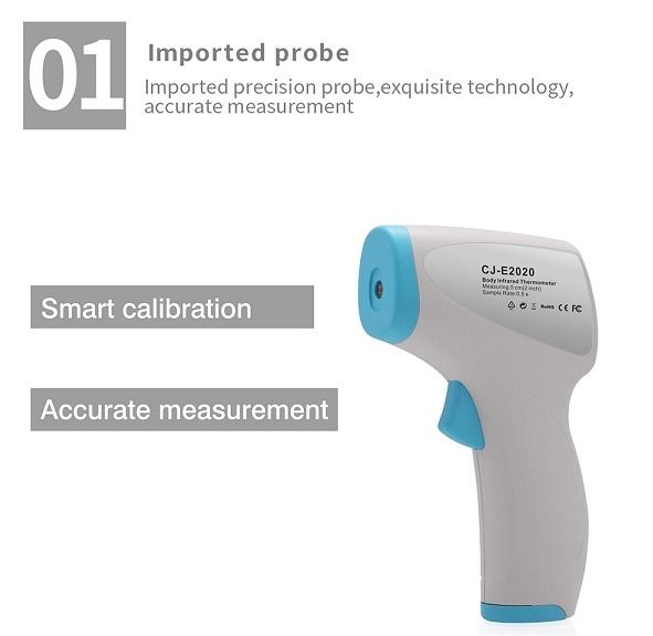 LED 紅外線體溫探測器 dmeckp LED Infrared Ray Thermometer, 健康及營養食用品, 溫度計 - Carousell