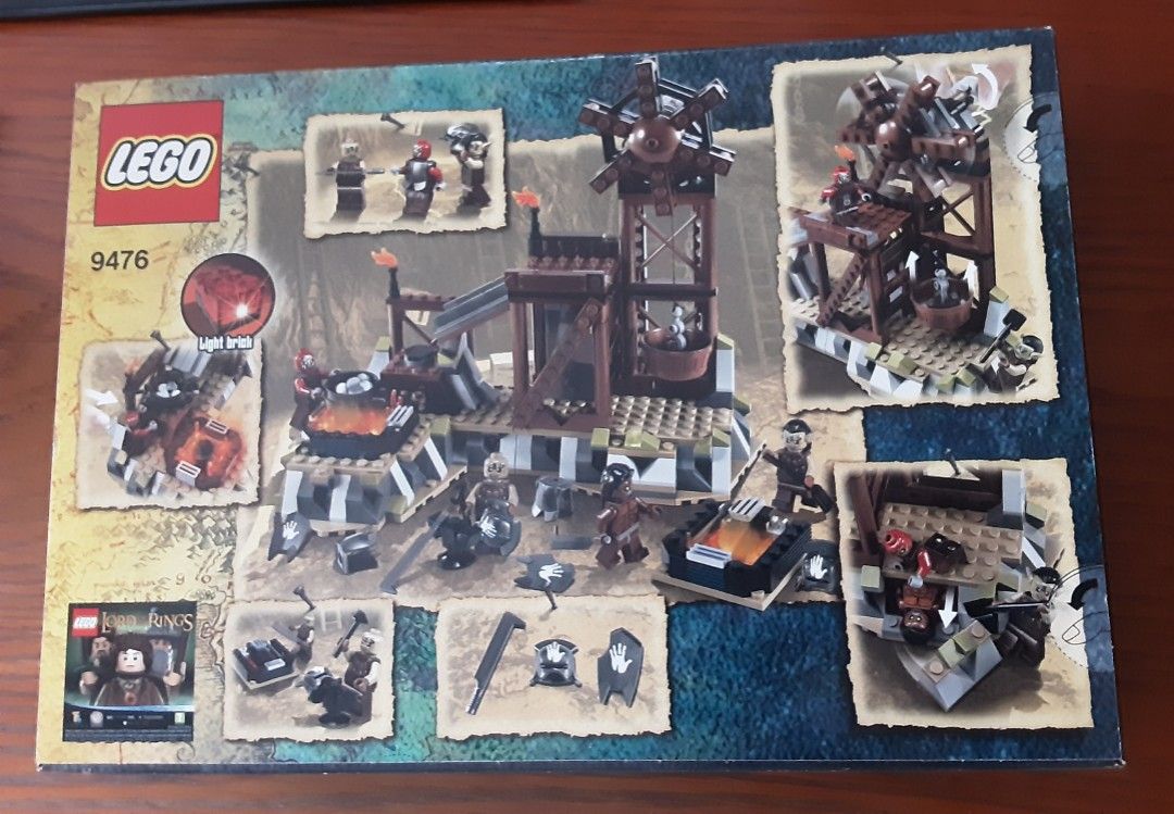 Lego 9476 LOTR The Orc Forge, Hobbies & Toys, Toys & Games on Carousell