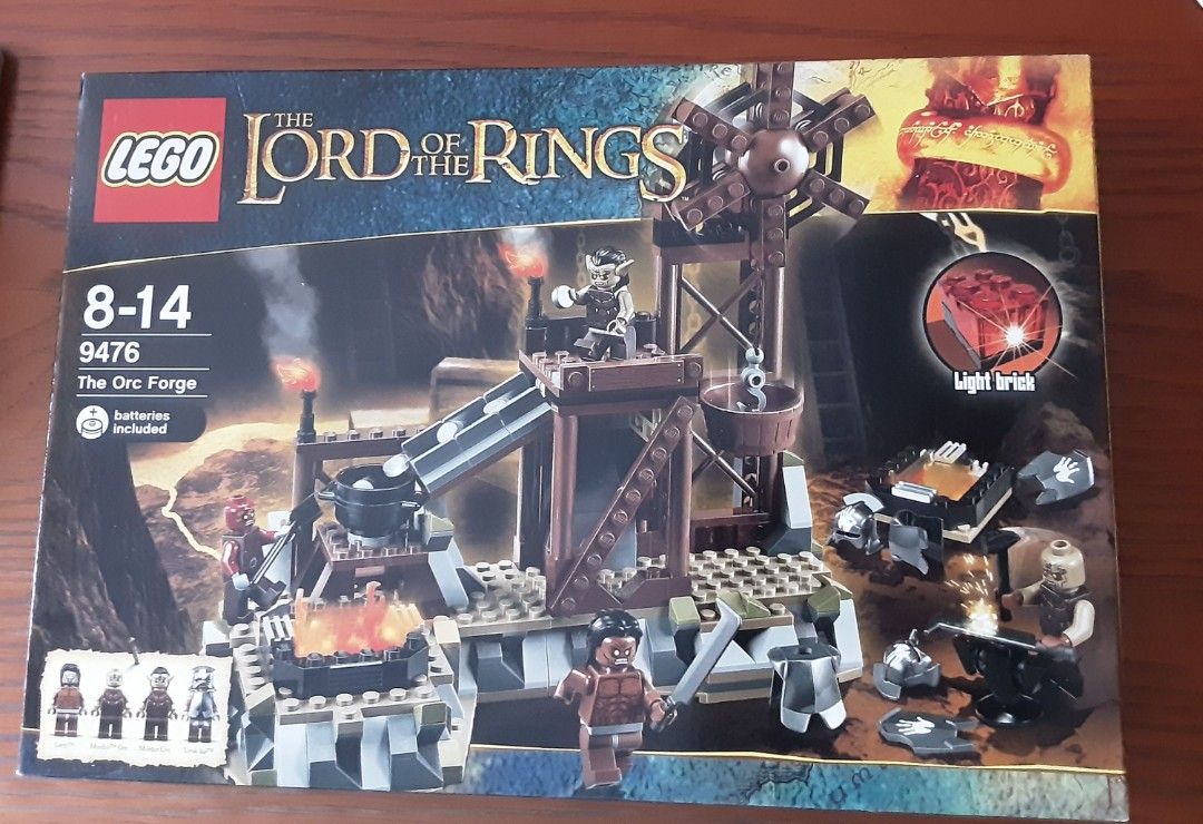 Lego 9476 LOTR The Orc Forge, Hobbies & Toys, Toys & Games on Carousell