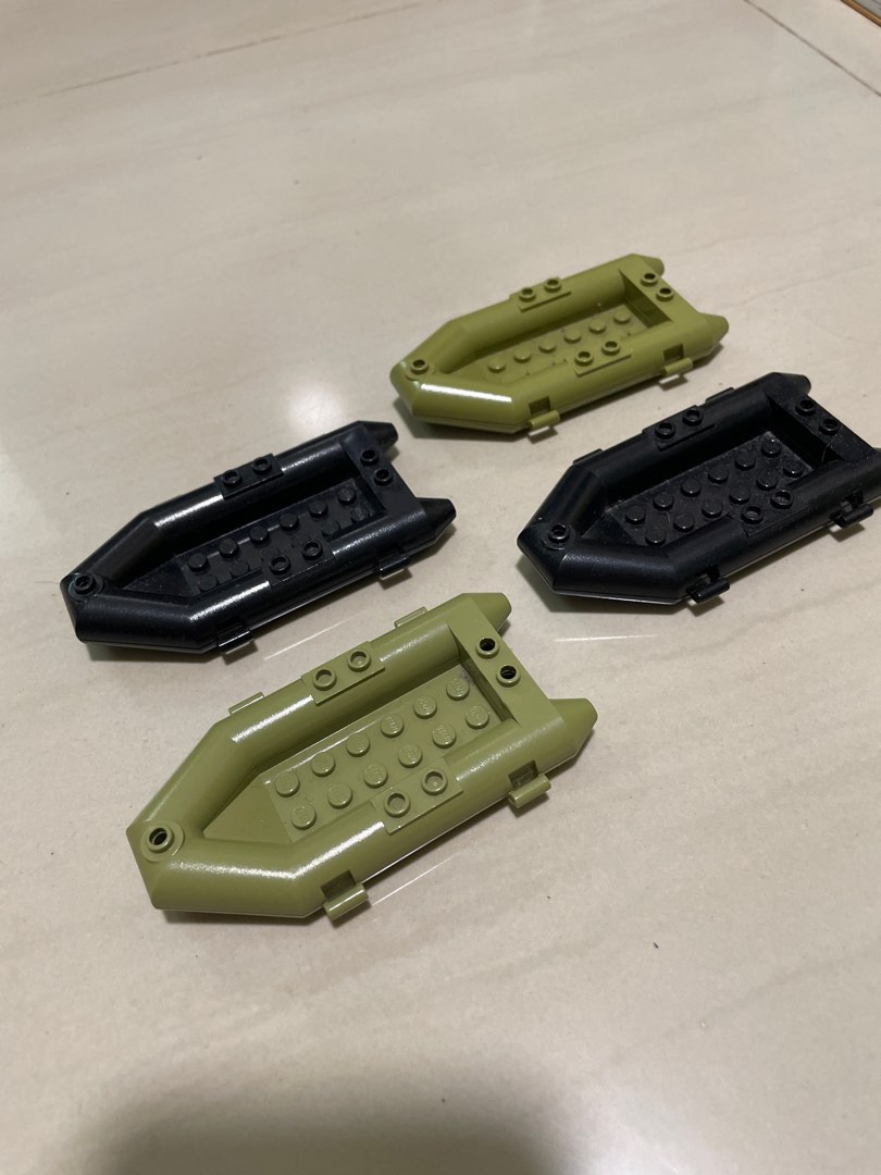 Lego Boats x4 Authentic, Hobbies & Toys, Toys & Games on Carousell