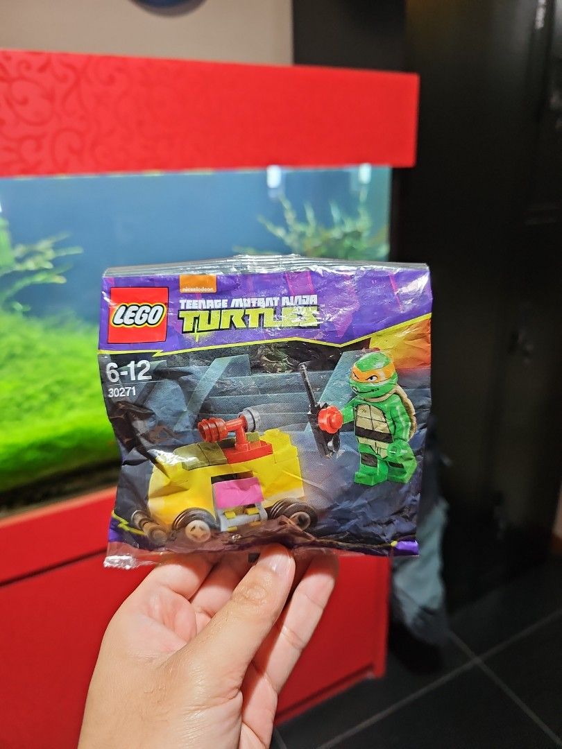 Lego TMNT Teenage Mutant Ninja Turtle 30271 Mikey's Mini Shellraiser ...