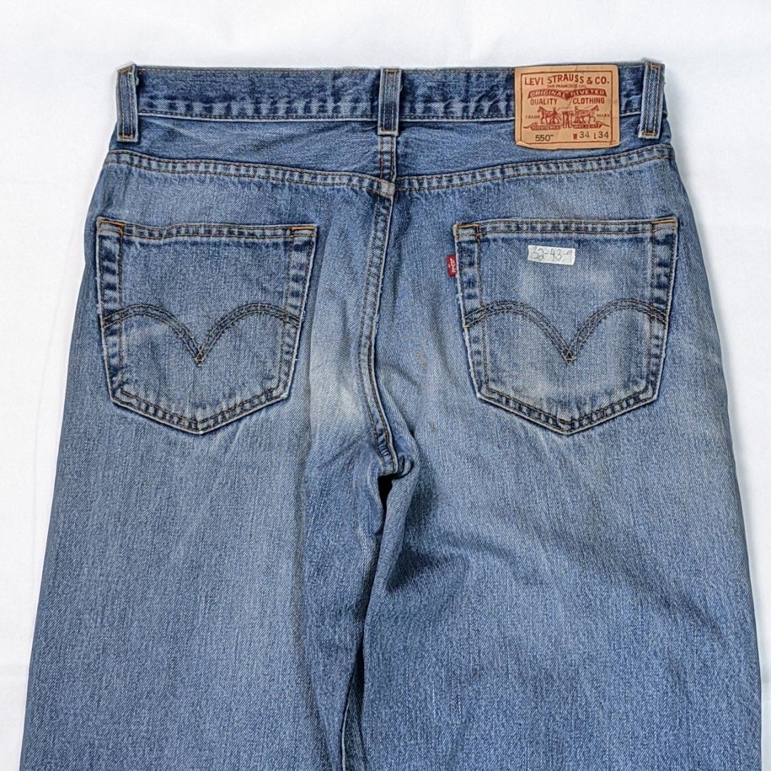 Levi's 550, Men's Fashion, Bottoms, Jeans on Carousell