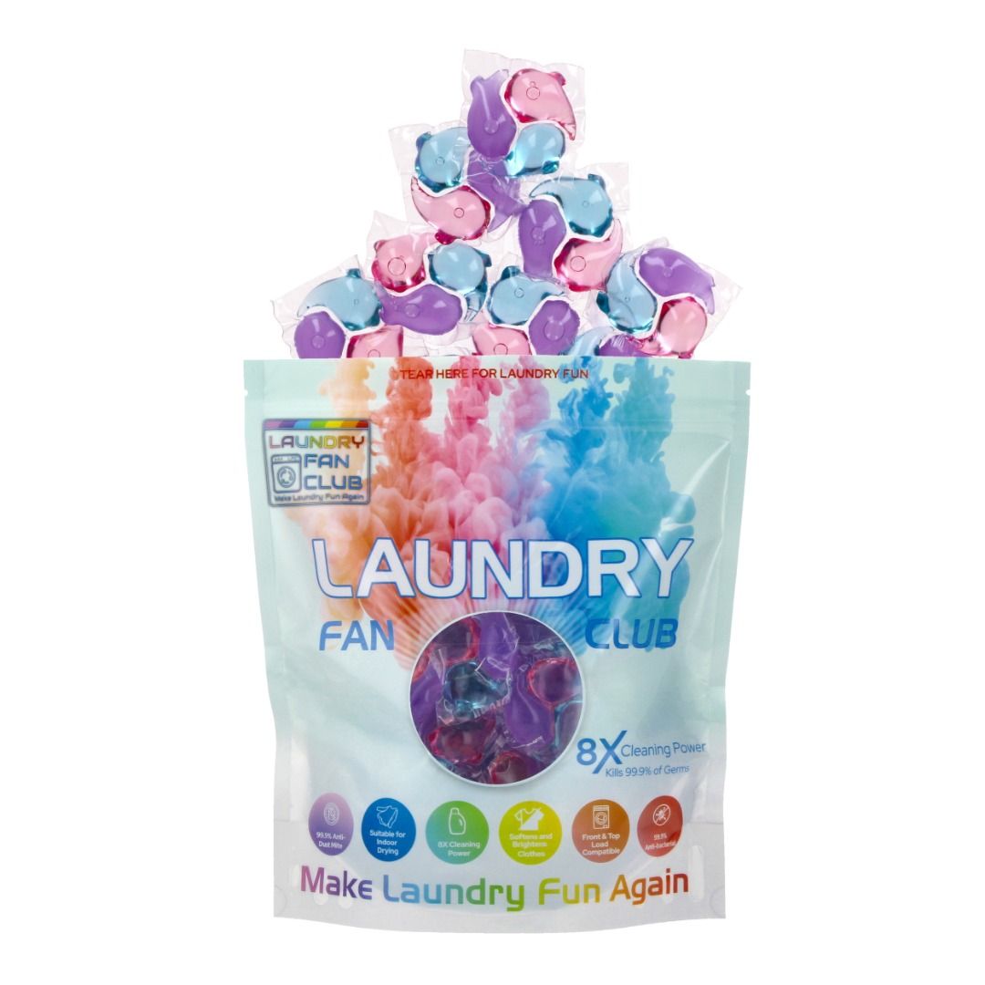 LFC Laundry Detergent Capsule Pods Lavender Scent Refill Pack (32 Pods ...