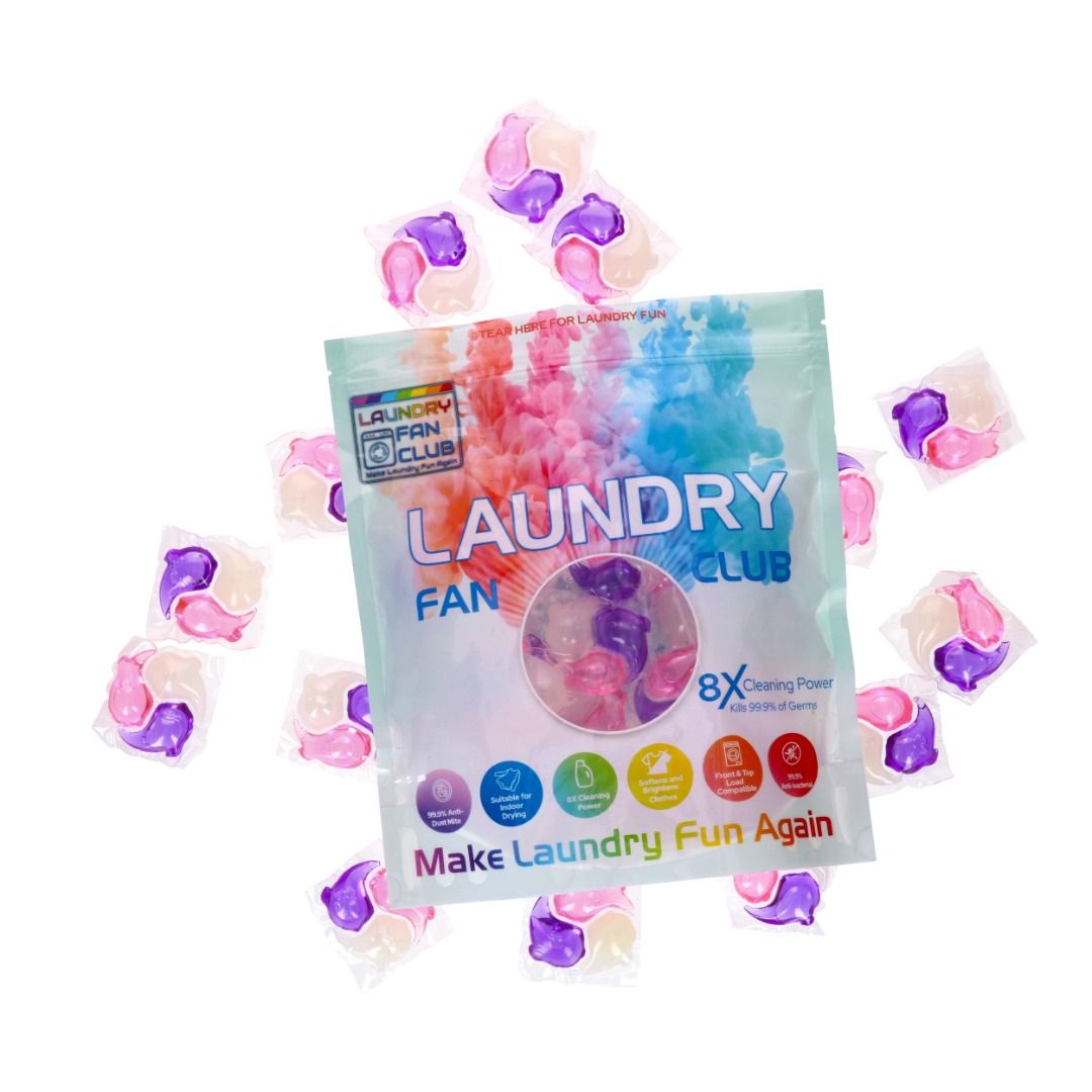 LFC Laundry Detergent Capsule Pods Sakura Scent Refill Pack (32 Pods ...