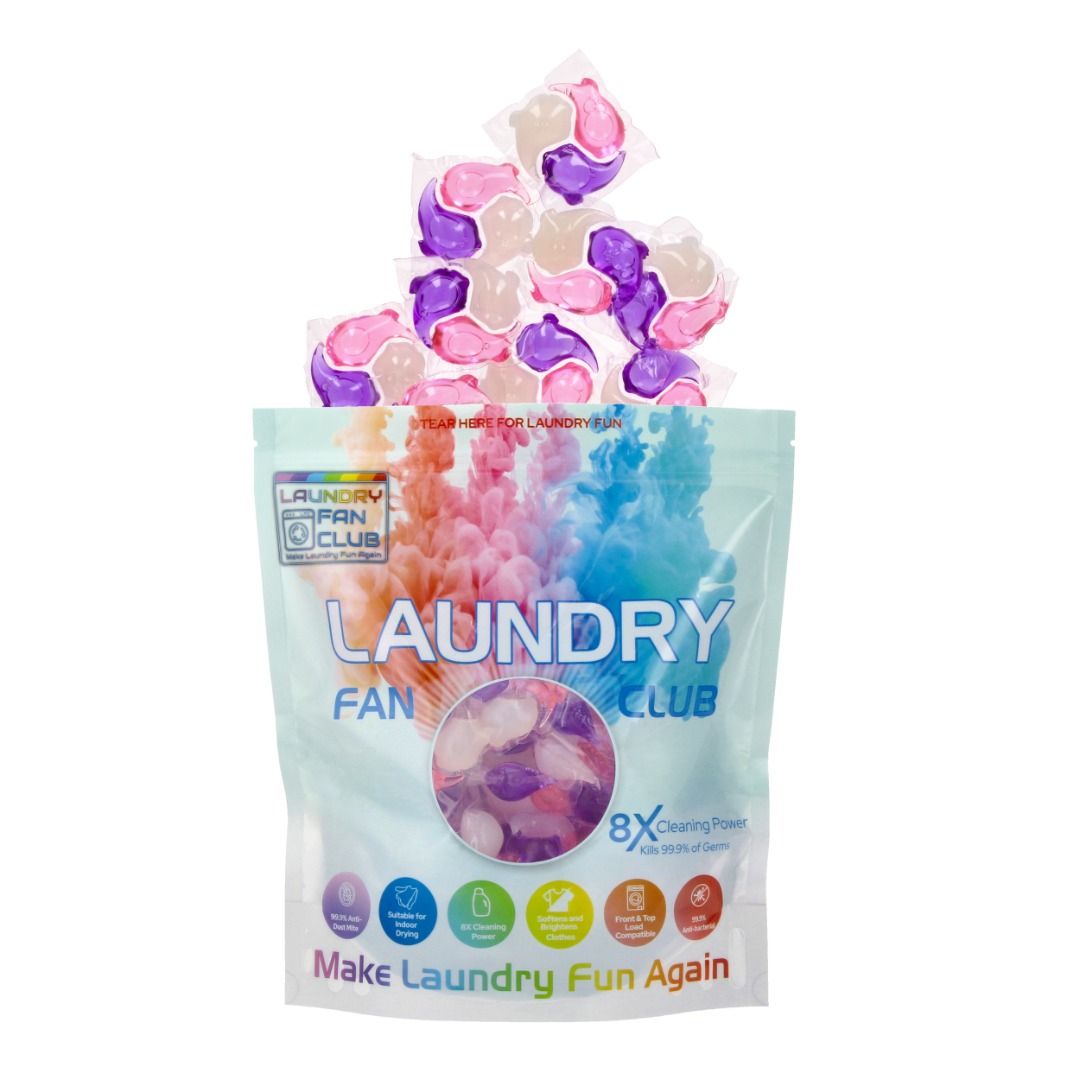 LFC Laundry Detergent Capsule Pods Sakura Scent Refill Pack (32 Pods ...