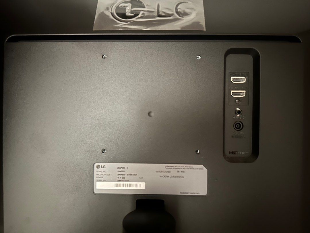 LG 29WP500 29 inch ultra wide monitor, Computers & Tech, Parts & Accessories, Monitor Screens on ...