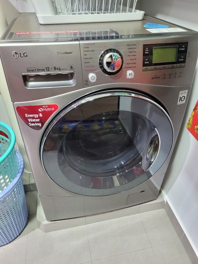 LG 2 in 1 Washing Machine / dryer, TV & Home Appliances, Washing Machines and Dryers on Carousell