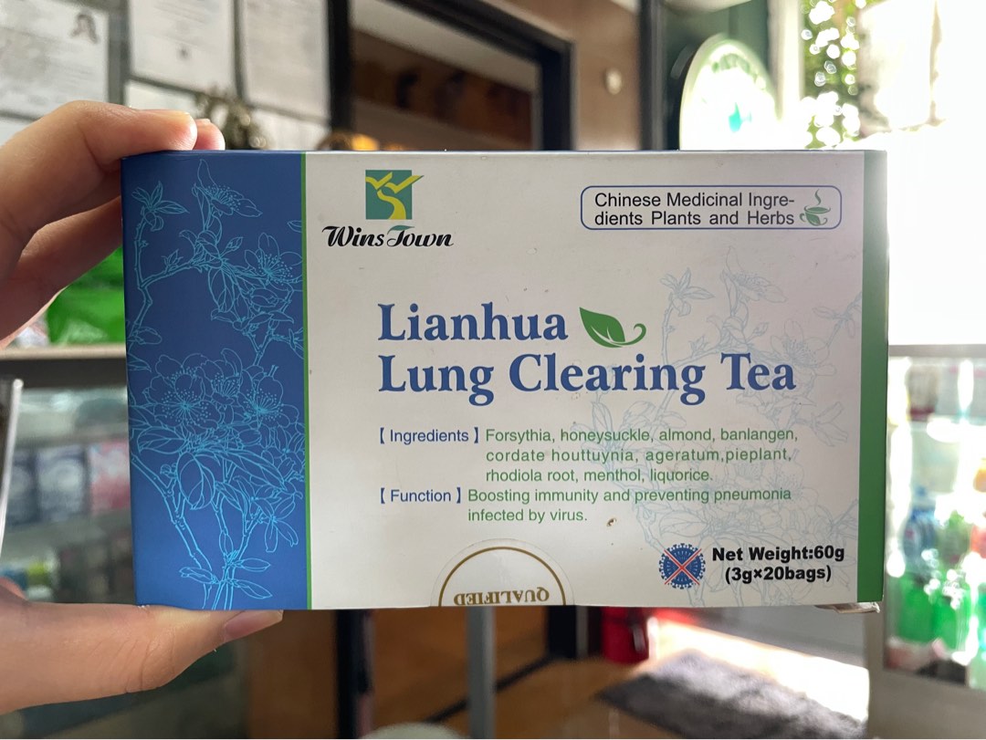 Lianhua Lung Clearing Tea 20 pcs on Carousell