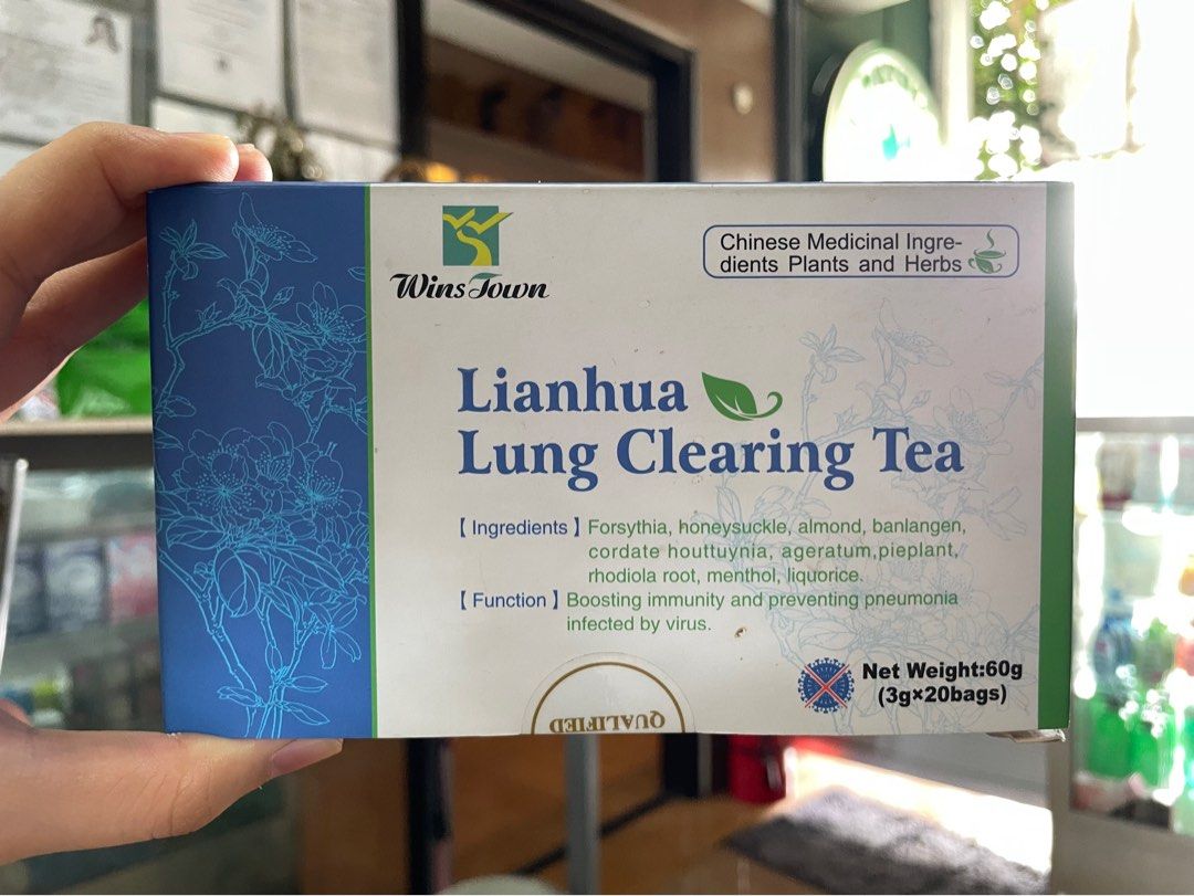 Lianhua Lung Clearing Tea 20 pcs on Carousell
