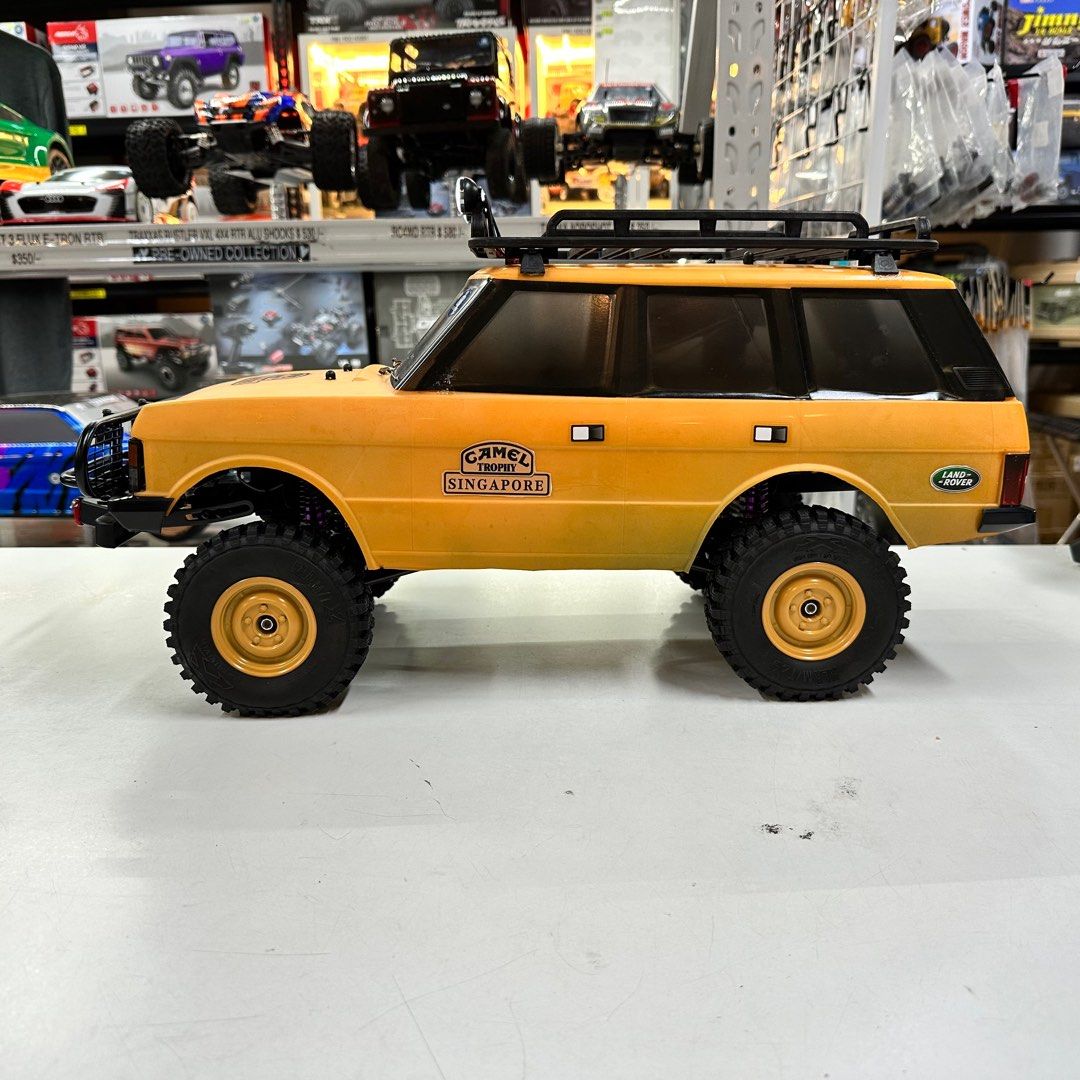 [LIKE NEW] CARISMA SCA-1E CAMEL TROPHY SCALE & TRAIL CRAWLER RTR RANGE ...