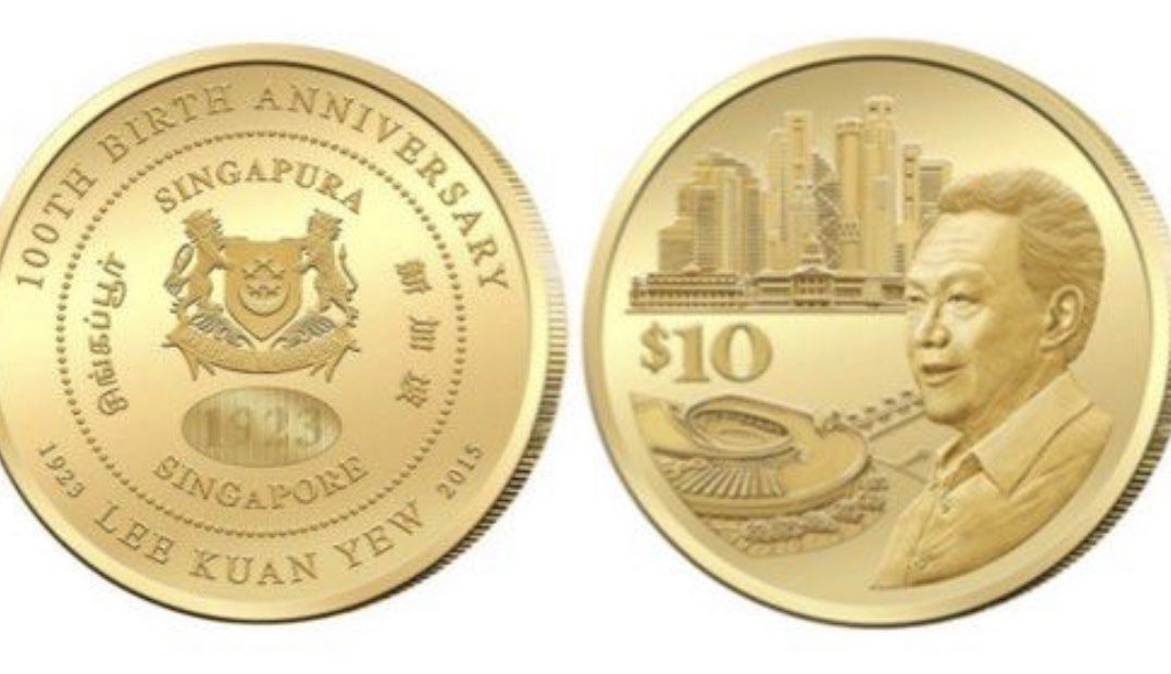 LKY 100 COMMEMORATIVE COIN, Hobbies & Toys, Memorabilia & Collectibles ...